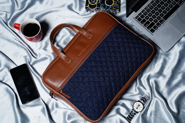 Tech Laptop Bag (Denim)